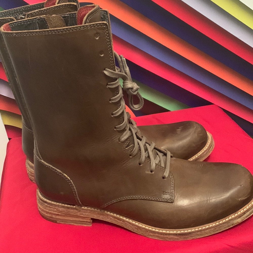 Rare Cole Haan Army Boots Used Gently Twice - Gem